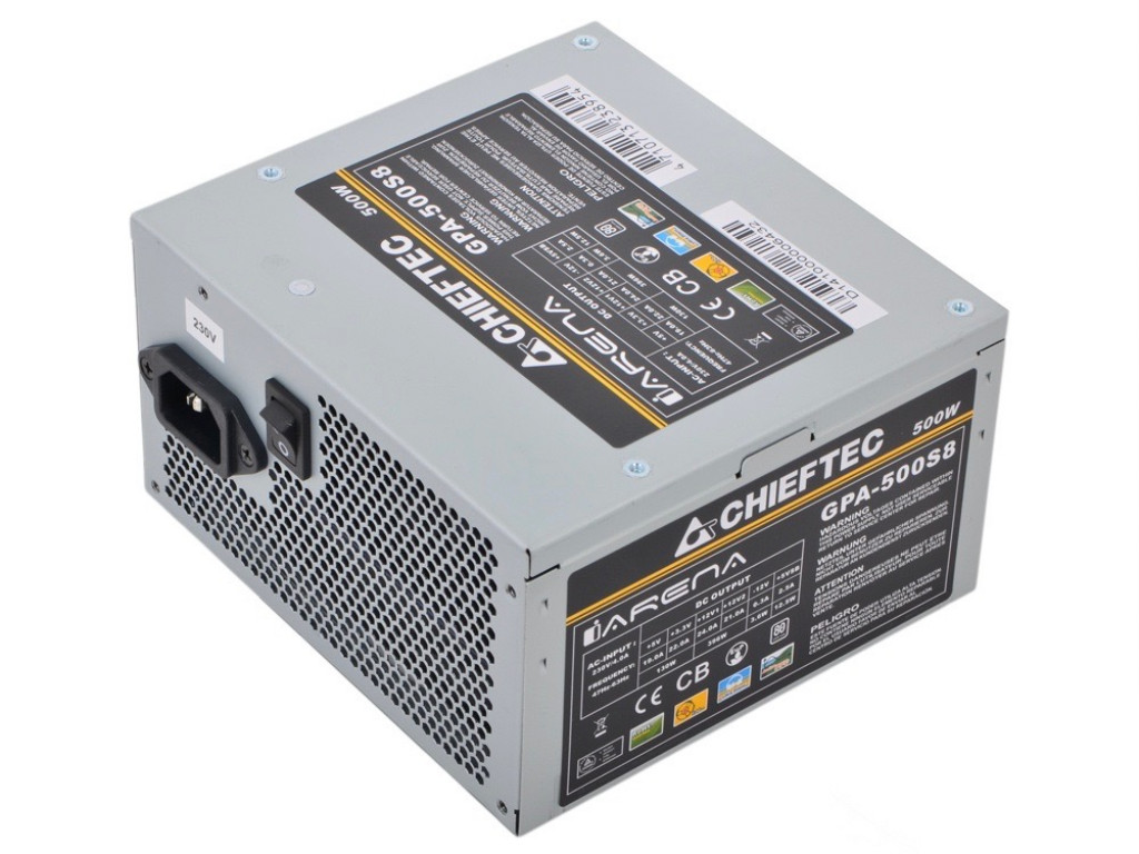 Блок питания 500W Chieftec iARENA GPA-500S8 купить по низкой цене в ...
