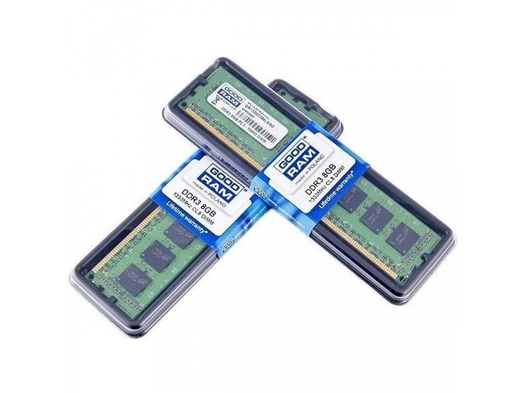 Оперативная память Ddr3 8 Gb 1333 Mhz Goodram Gr1333d364l9 8g