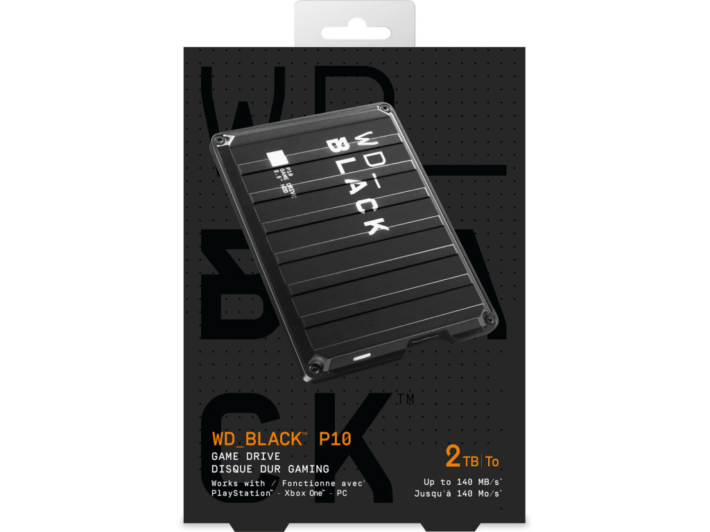 Внешний жесткий диск 2 TB WD Black P10 Game Drive (WDBA2W0020BBK ...