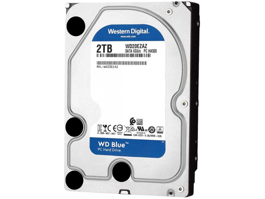 Купить в магазине Жесткий диск 2 TB WD Blue (WD20EZAZ)