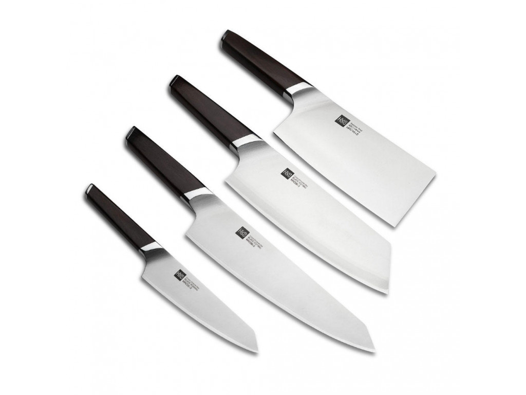 Набор ножей с подставкой Xiaomi Huo Hou Fire Waiting Steel Knife Set ...